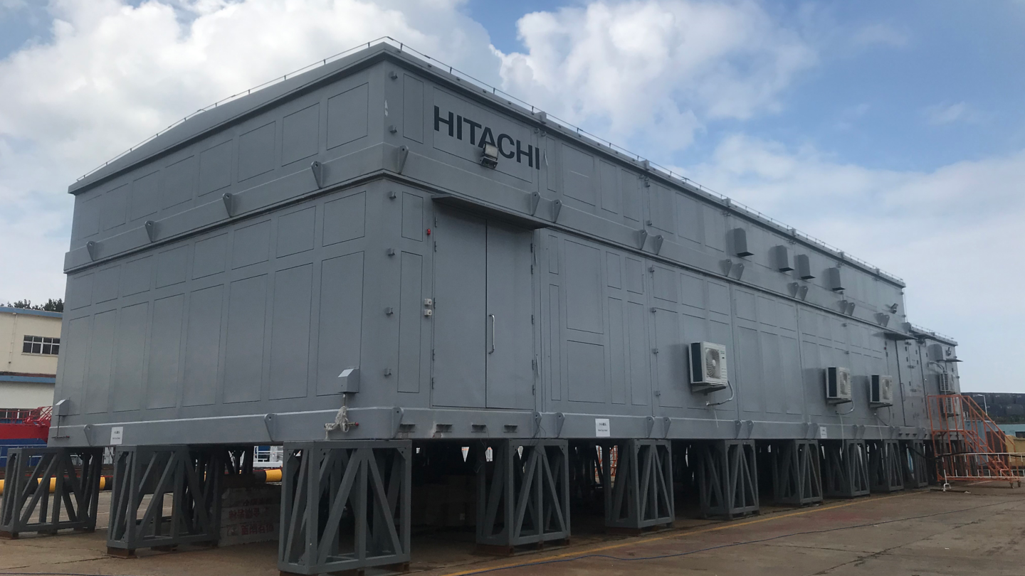 Containerized and prefabricated substations | Hitachi Energy