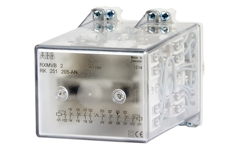 RXMVB - Bistable relay with heavy-duty contacts | 히타치 에너지