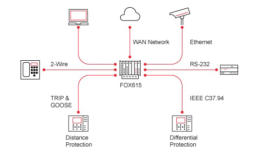 FOX615 Multiservice Platform