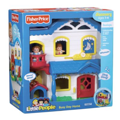Fisher-Price Little People House - Busy Day Home - review, compare ...